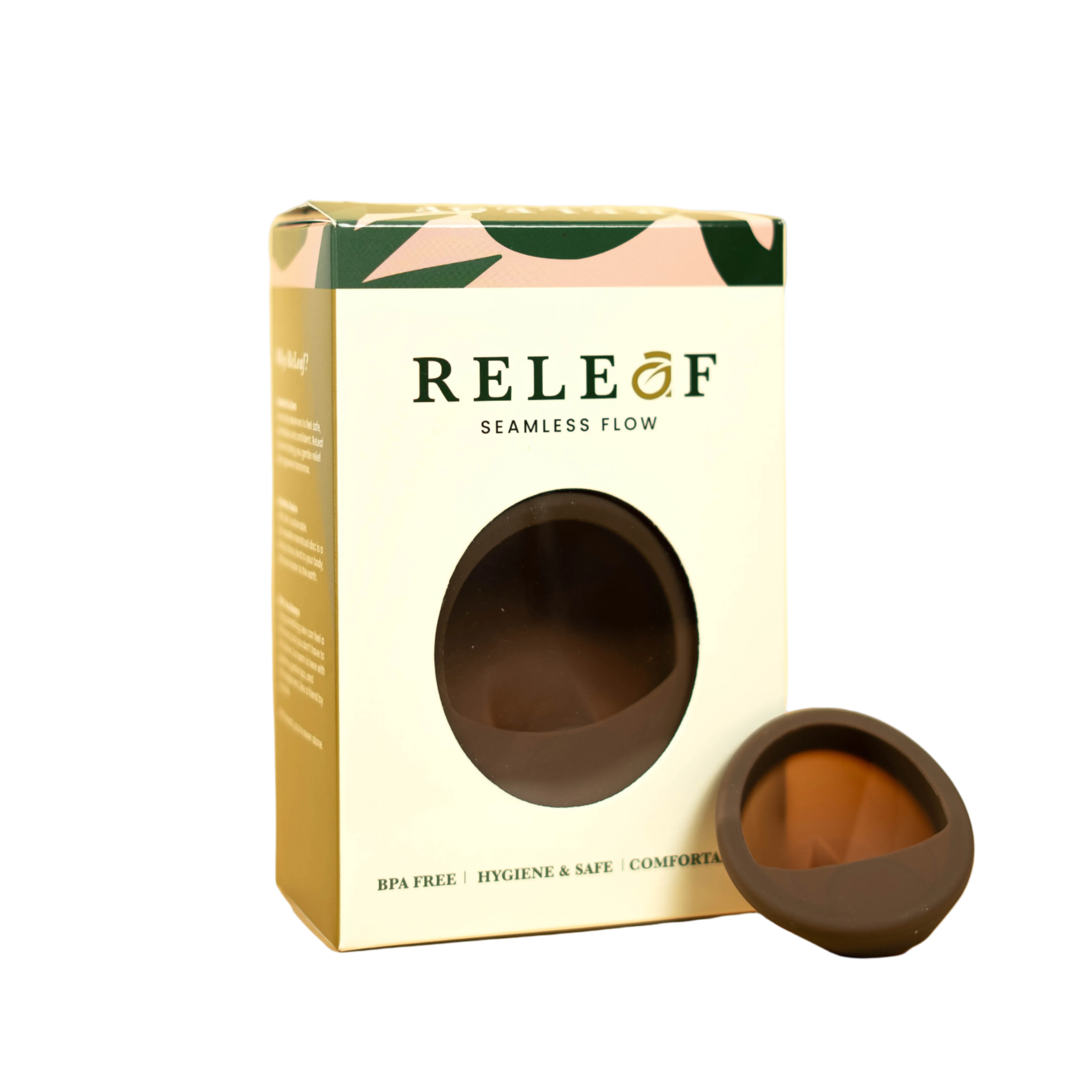 Releaf Signature Menstrual Disc - Earth Brown – ReLeaf Disc